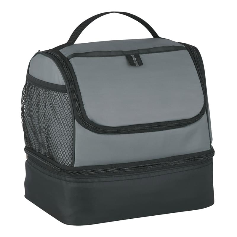 Two Compartment Lunch Pail Bag | ConventionBags.com