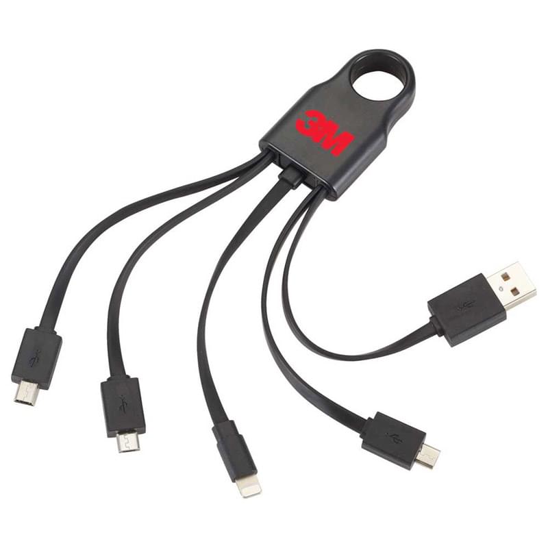The Squad 4-in-1 Charging Cable | ConventionBags.com